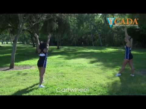 YCADA Cheer - Glossary - Cartwheel - YouTube
