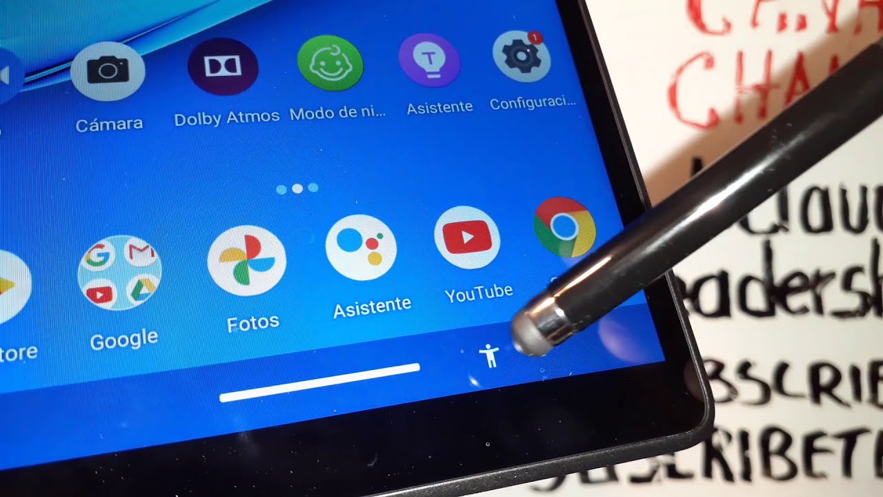 Como usar tableta Lenovo Smart Tab M8 si el boton de encendido o teclas ...