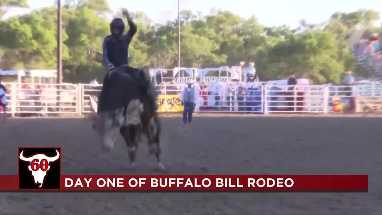 Buffalo Bill Rodeo Highlights (Day One) - YouTube