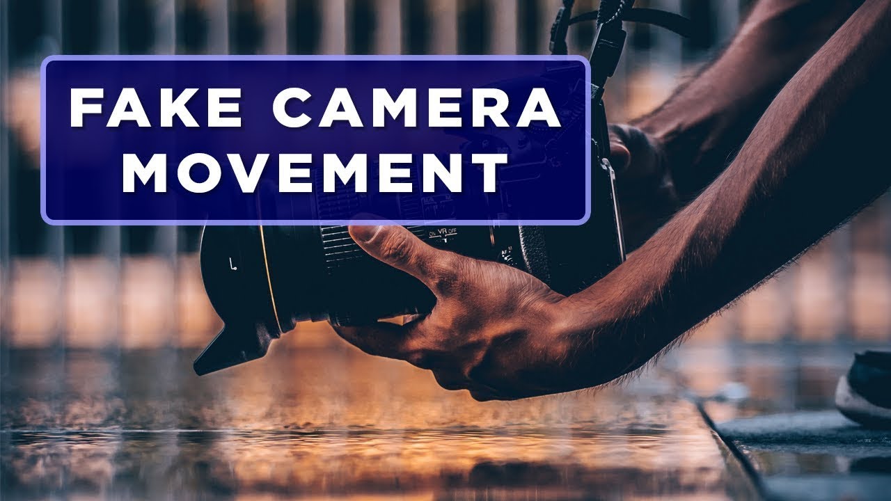 How to create fake camera movement in premiere pro CC - YouTube