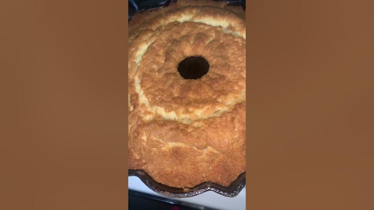 Vanilla Pound Cake Using Charlie Andrews Recipe Shorts Youtube