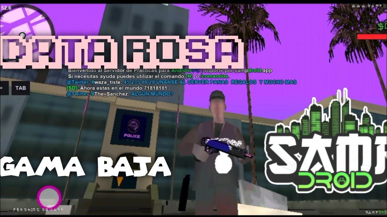APORTE DATA ROSA PARA SAMP LAUNCHER ANDROID GAMA BAJA - YouTube