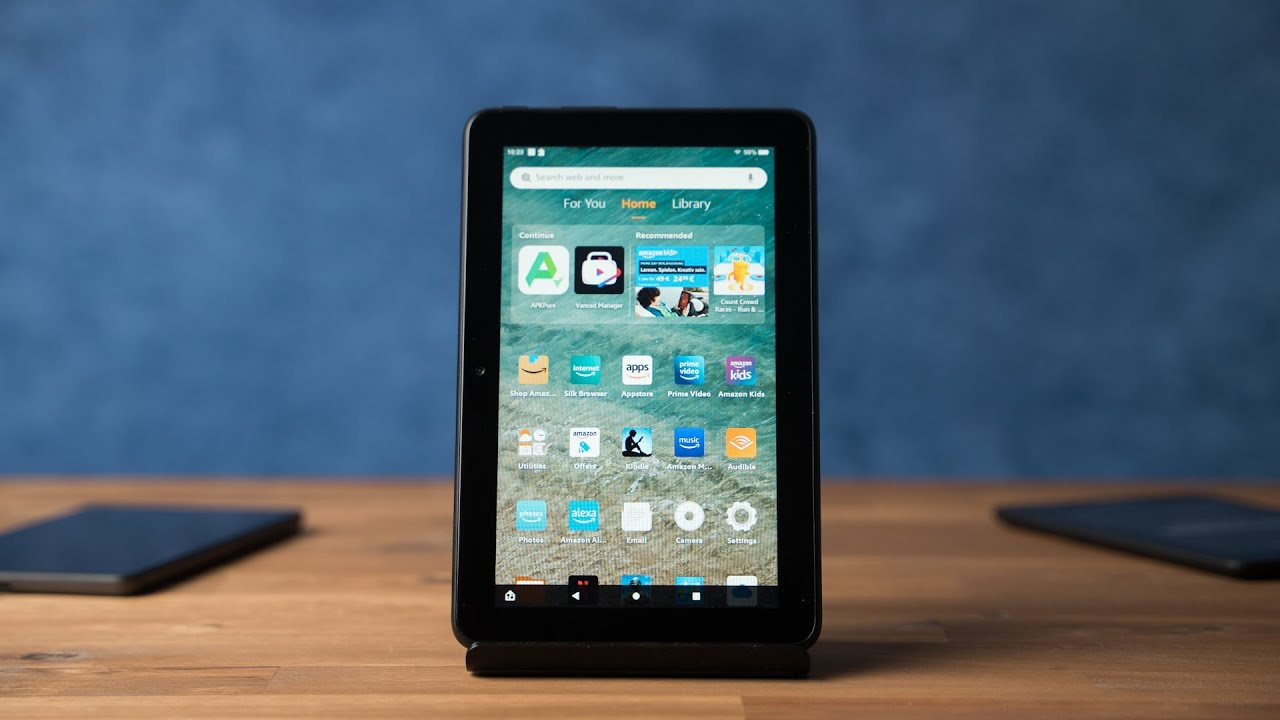 Amazon Fire 7 2022 Review: Can It Beat The Lenovo Tab M7? - YouTube