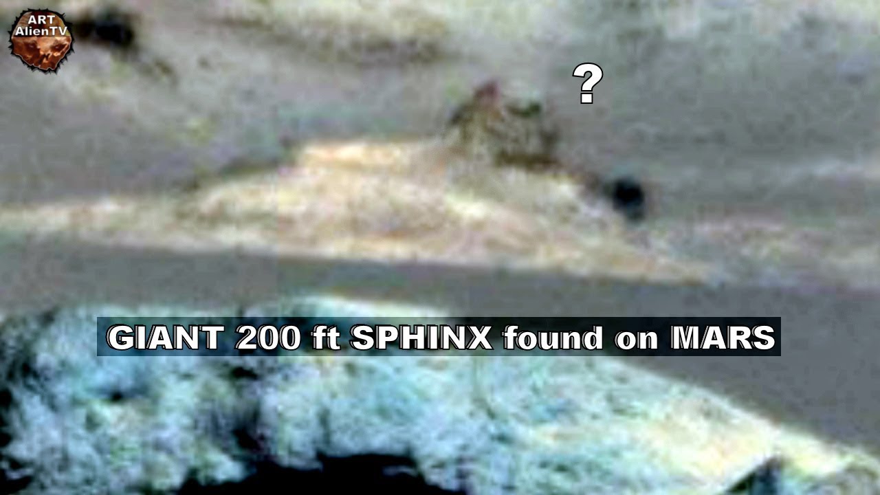GIANT 200 ft SPHINX found on MARS - PART 2 - Multi Angles. ArtAlienTV ...