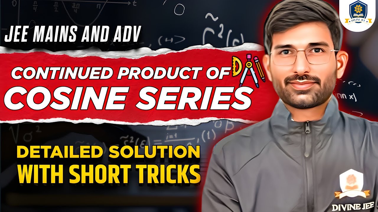 Continued Product of Cosine Series, Important Topic #trigonometry # ...