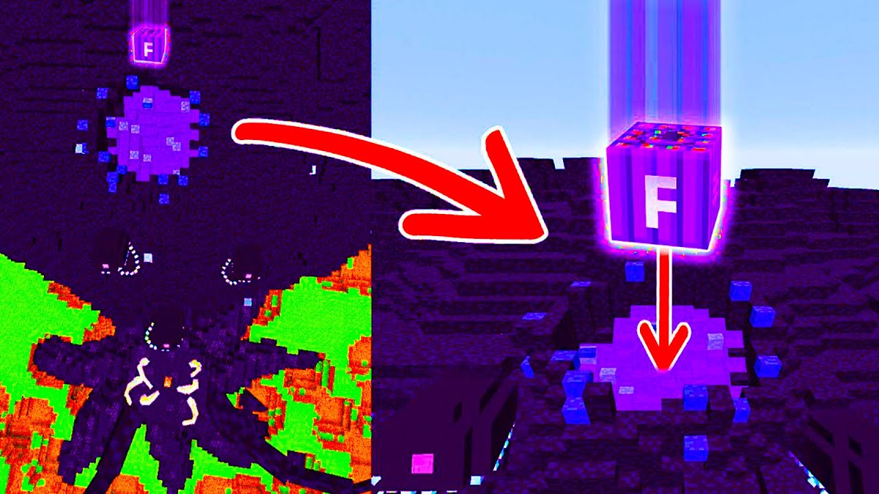 What Happens if Formidi Bomb fall Inside a Wither Storm? - YouTube