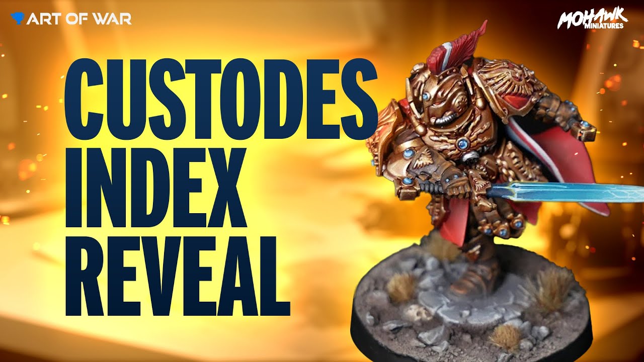 NEW Custodes Index Review! What's Competitive in 10th Edition Warhammer ...