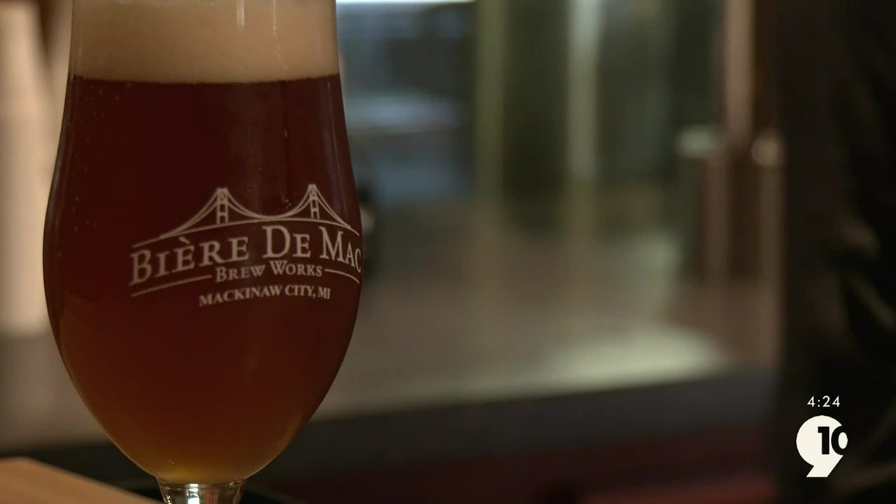 Brewvine: Checking out the fun, laid back atmosphere of Biere De Mac Brew Works in Mackinaw City ...