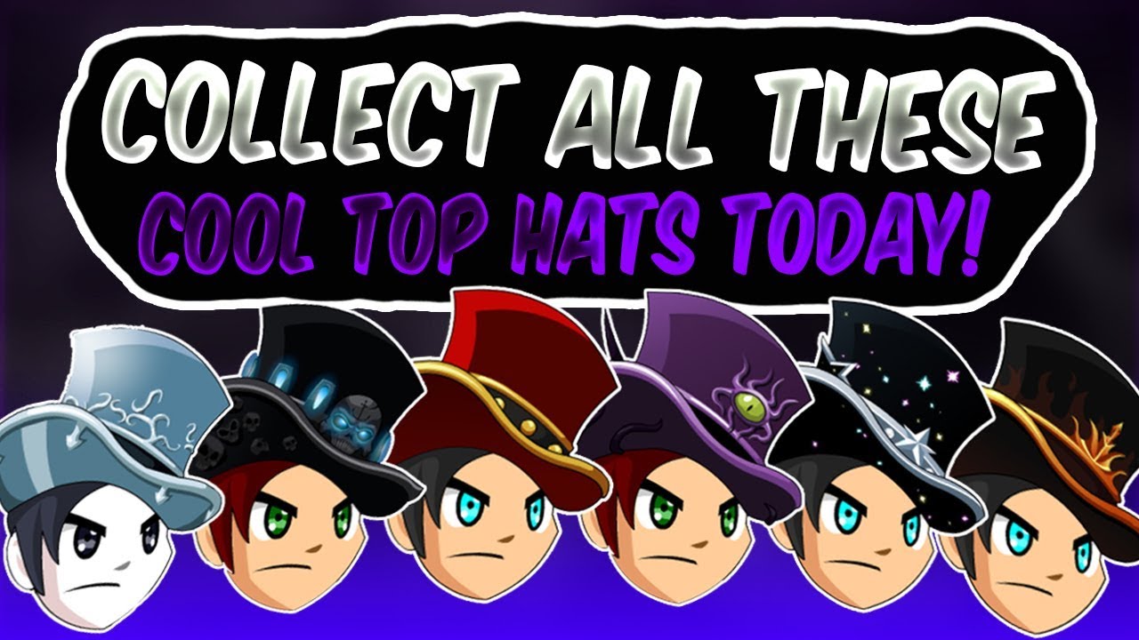 AQW - GET A COMPLETE TOP HAT COLLECTION NOW! EASY HELM'S FOR MEMBER'S ...