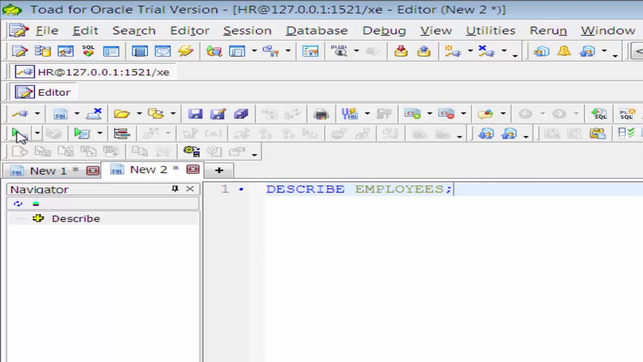 Oracle Describe - YouTube