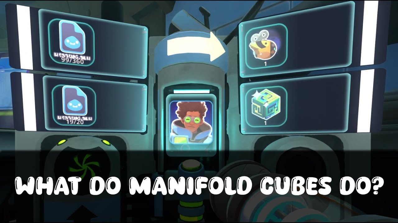 What do MANIFOLD CUBES Do? v1 - Slime Rancher - YouTube