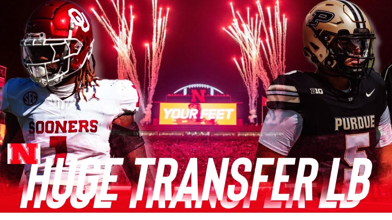 HUGE TRANSFER LB ON CAMPUS|QB COMMIT|NEBRASKA RECRUITING - YouTube