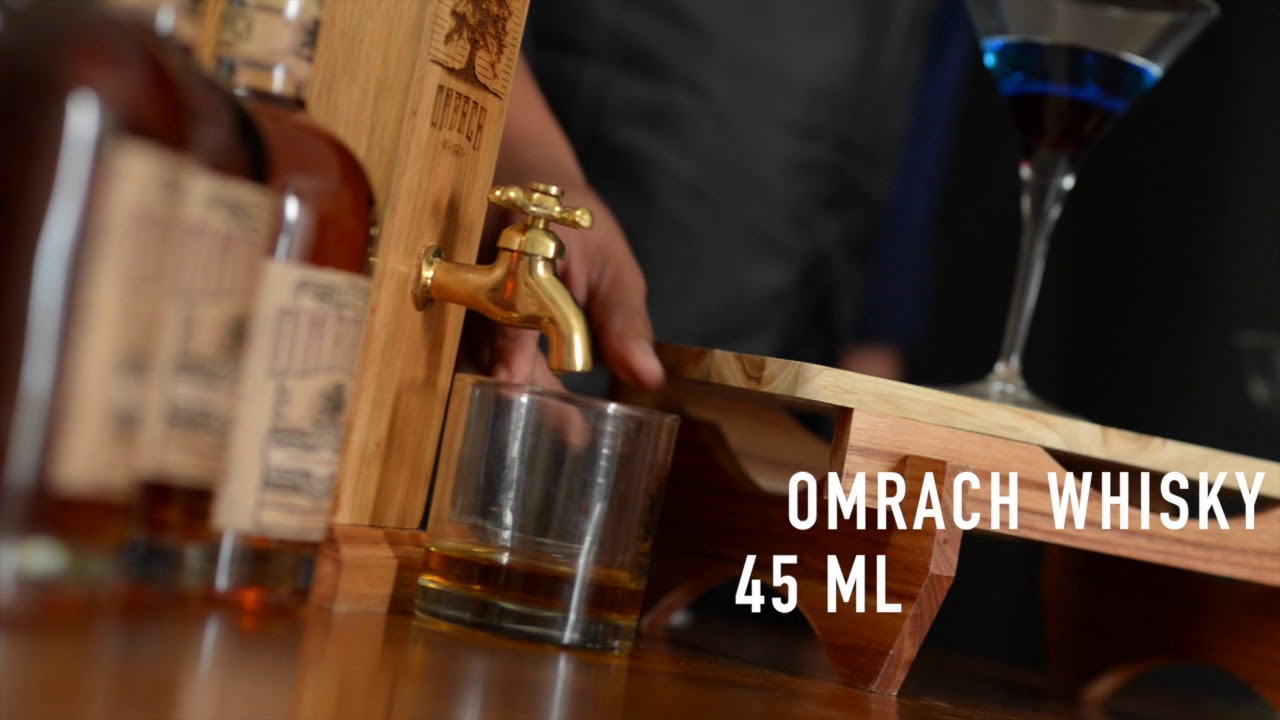 Flaming Waterfall with Omrach Whisky - YouTube