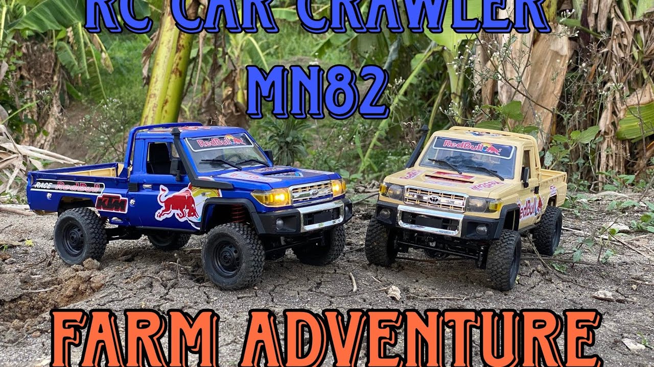 RC CAR MN82 FARM ADVENTURE - YouTube
