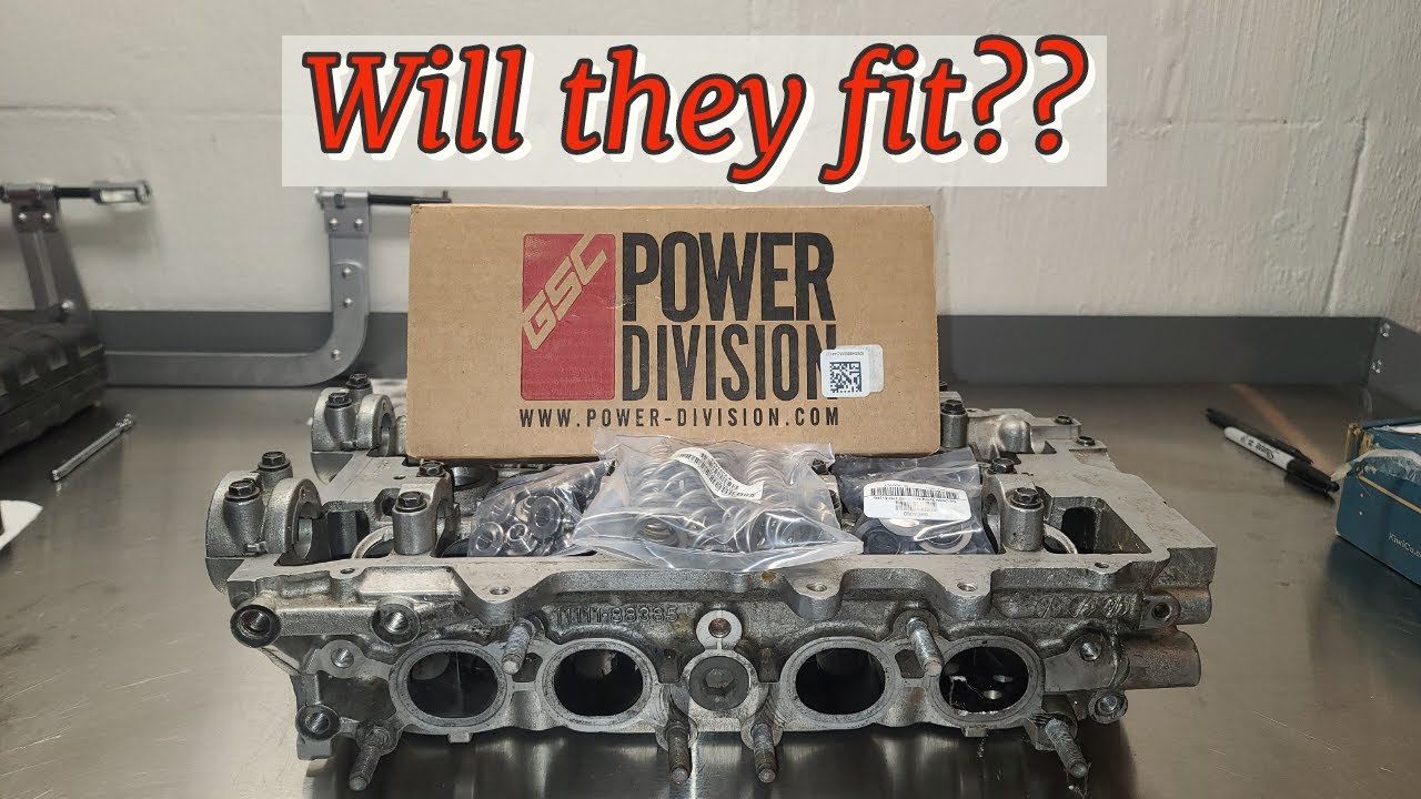 GSC 2JZ extreme valve spring fitment into a 3S-GTE - YouTube