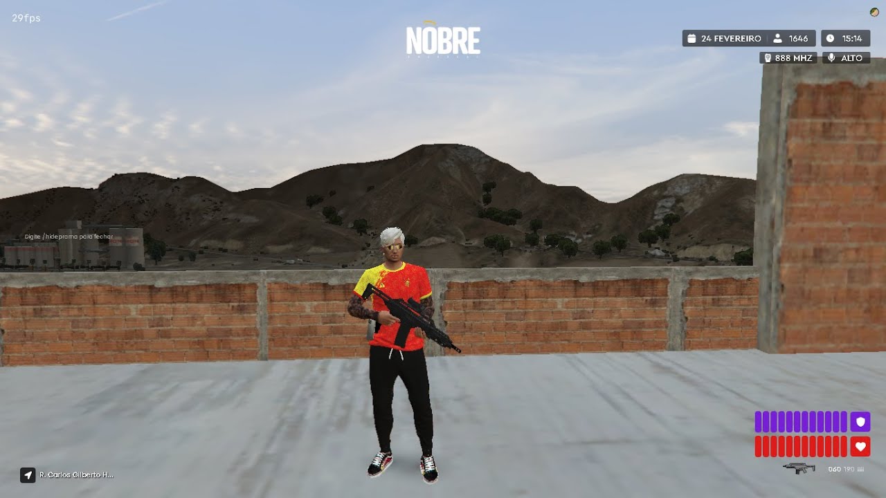 ''FIVE M PC FRACO'' GTA 5'' LIVE ON''GTA RP '' BORA FAZER ARRASTÃO NO NORTE'' - YouTube