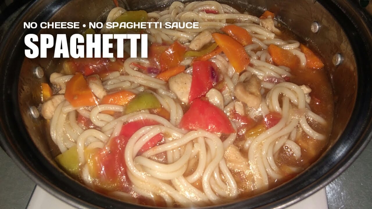 How To Cook Spaghetti Without Spaghetti Sauce | Version 2 - YouTube