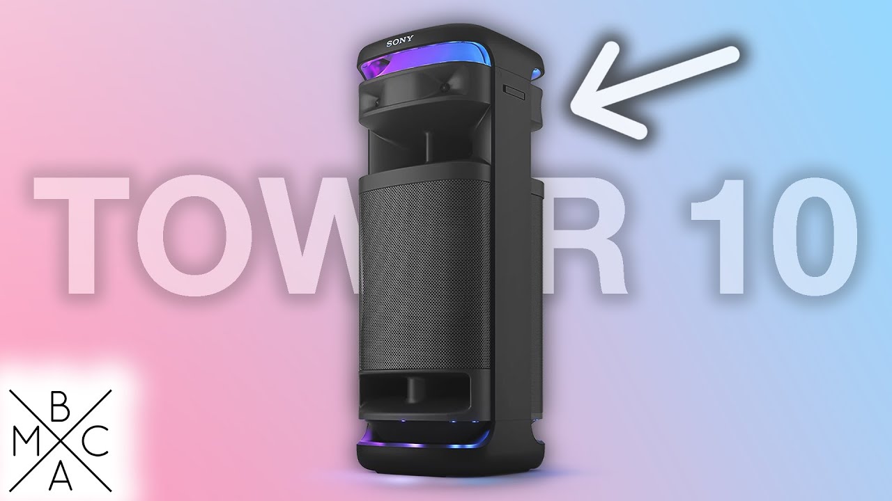 Sony ULT Tower 10 Speaker Review - It's BEASTLY... - YouTube