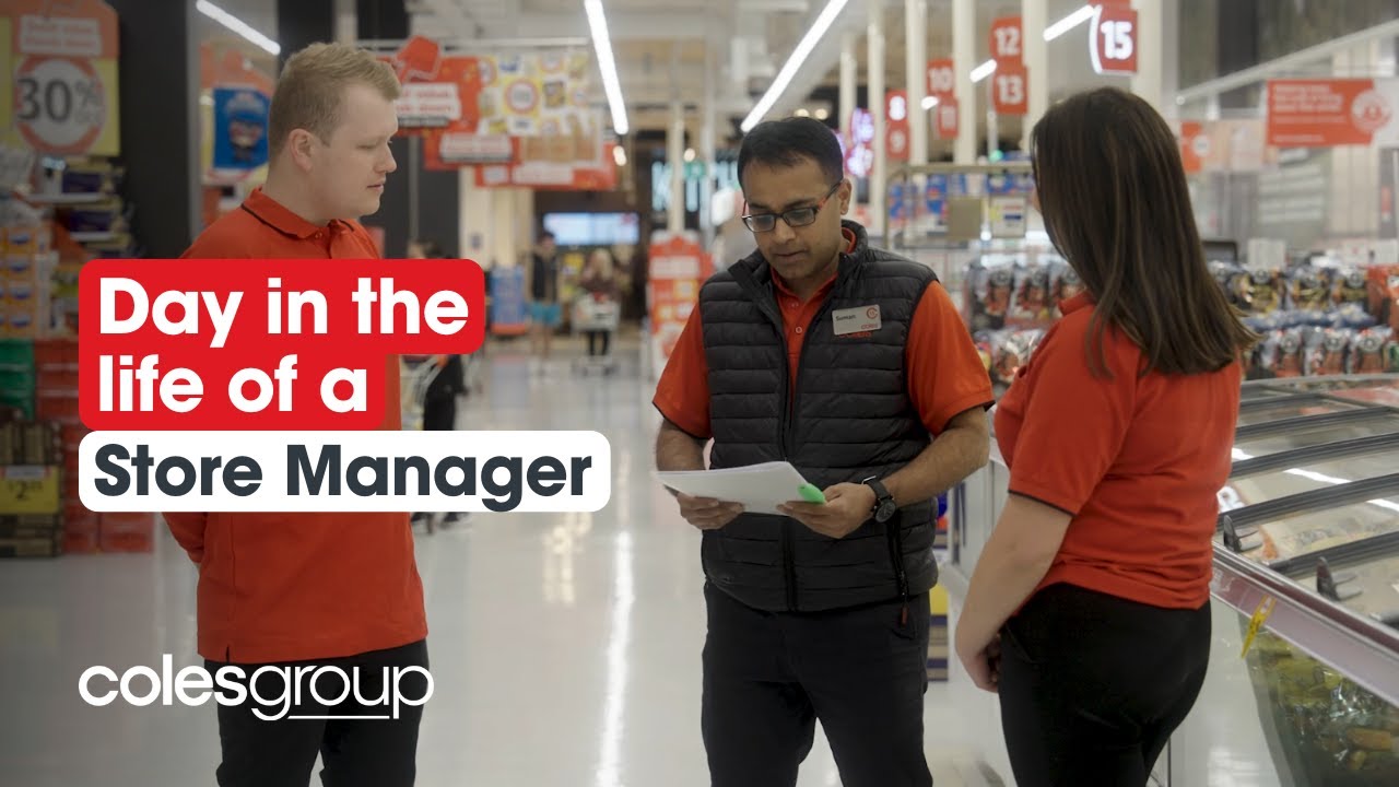 Day in the life of a Store Manager | Coles Group - YouTube