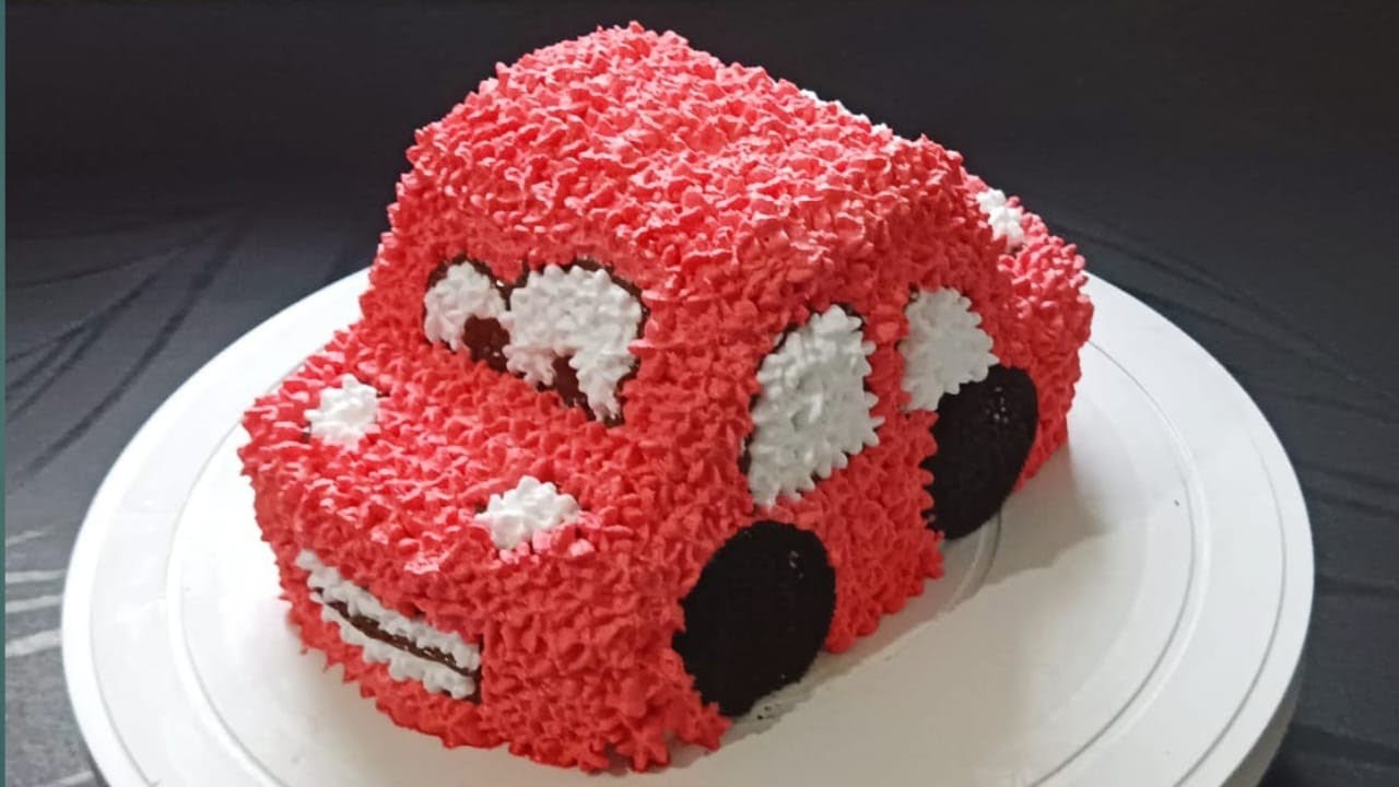 Car Cake Recipe | Birthday Car Cake Recipe | How to make Car Cake | Car ...