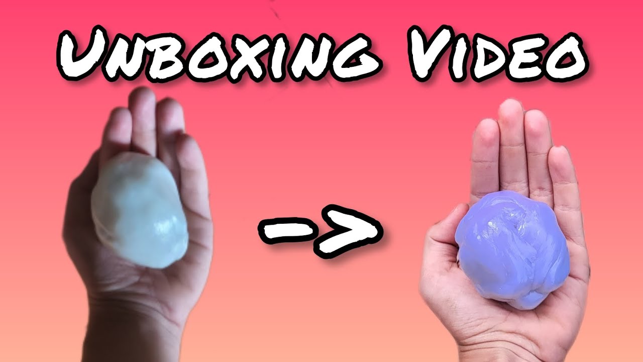 UNBOXING A UV LIGHT SLIME!! - YouTube