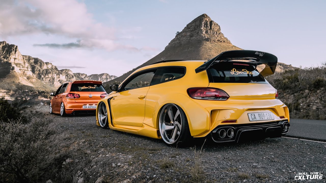 Bagged VW Scirocco R ASPEC 430R & VW Golf 6 GTI | Rotiform - YouTube