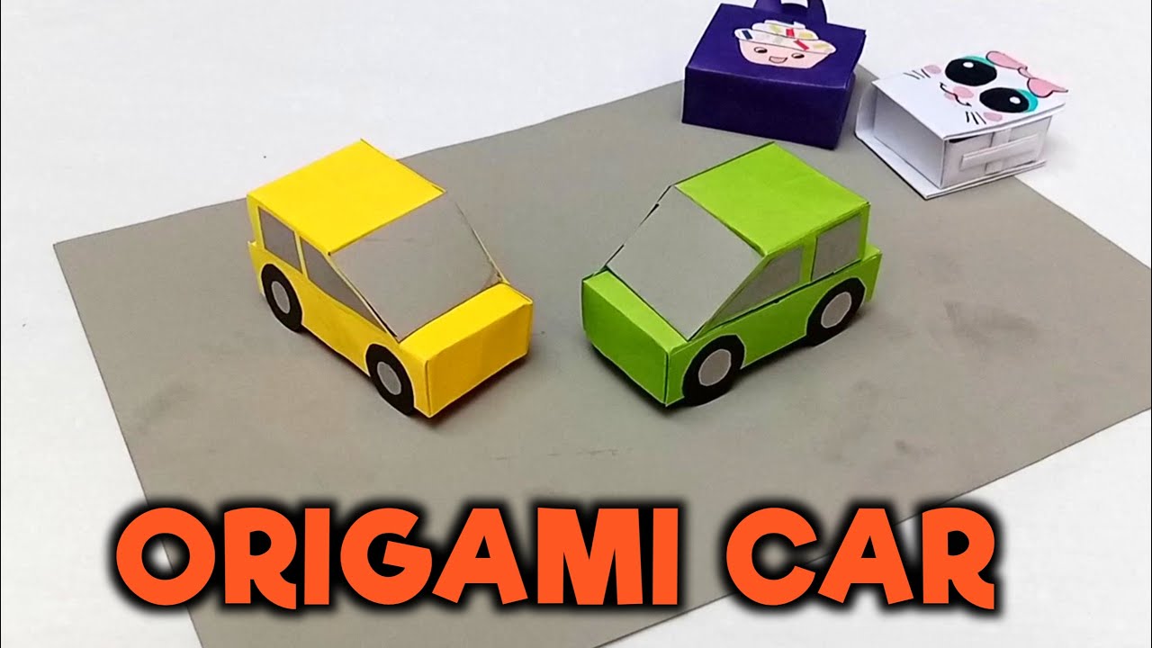 How To Make Car With Paper Origami Car DIY Car YouTube how-to-make-car-with-paper-origami-car-diy-car-youtube
