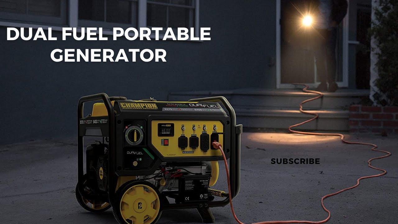 Top 5 Best Dual Fuel Portable Generators for Reliable Power | Ultimate ...