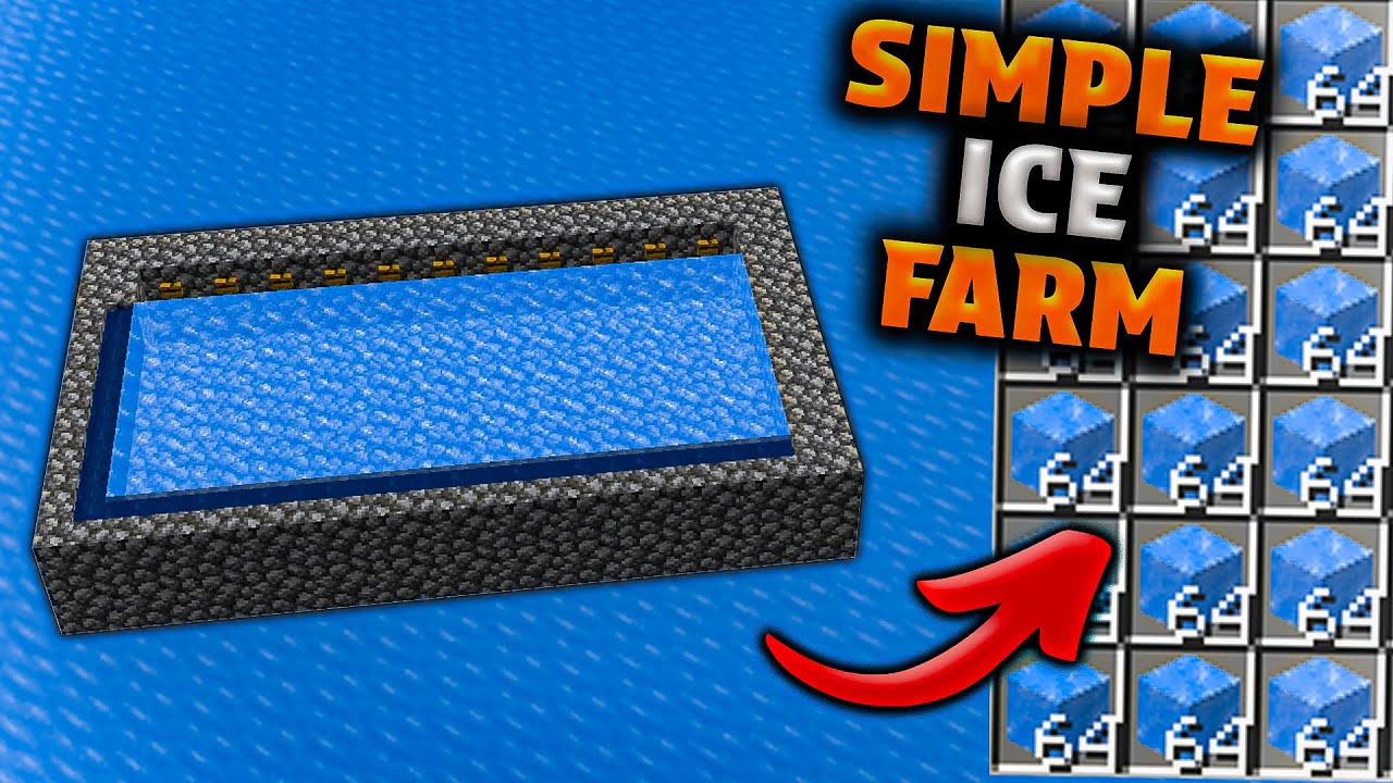Easy 1.20 Ice Farm in Minecraft Bedrock (MCPE/Xbox/PS/Switch/PC)‏ - YouTube