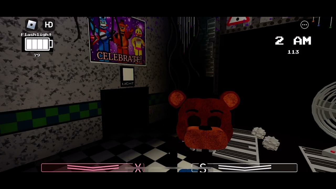 FNaF 2 Multiplayer Gaurd Gameplay - YouTube