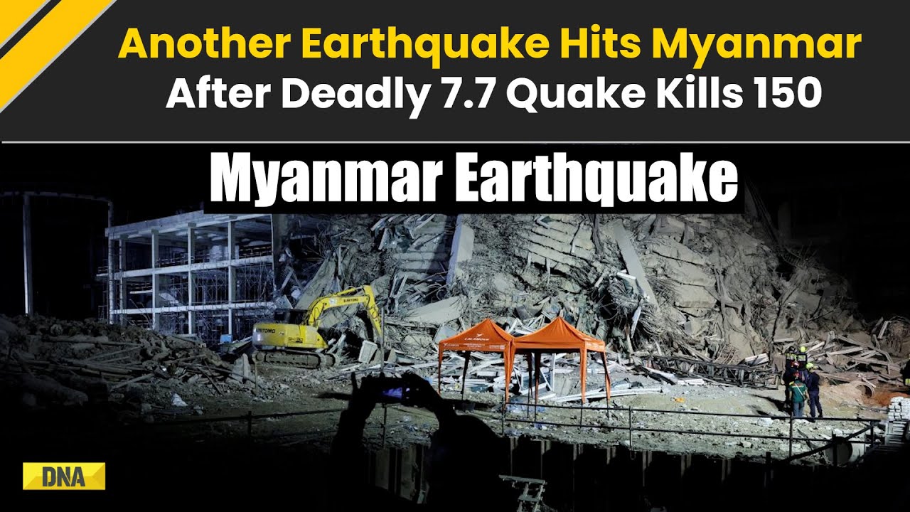 Myanmar Earthquake: Another Earthquake Of Magnitude 4.2 Hits Myanmar ...