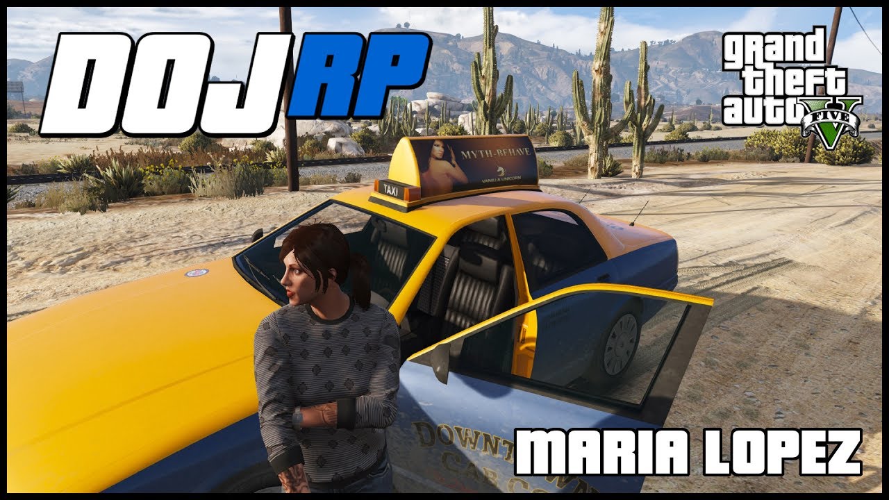 GTA V DOJ - Episode 1 - Crazy Taxi. - YouTube