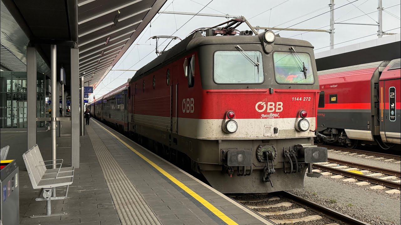 Abfahrt ÖBB IC 506 „Kremstal“ Graz Hbf - Linz Hbf in Graz Hbf (18.04. ...