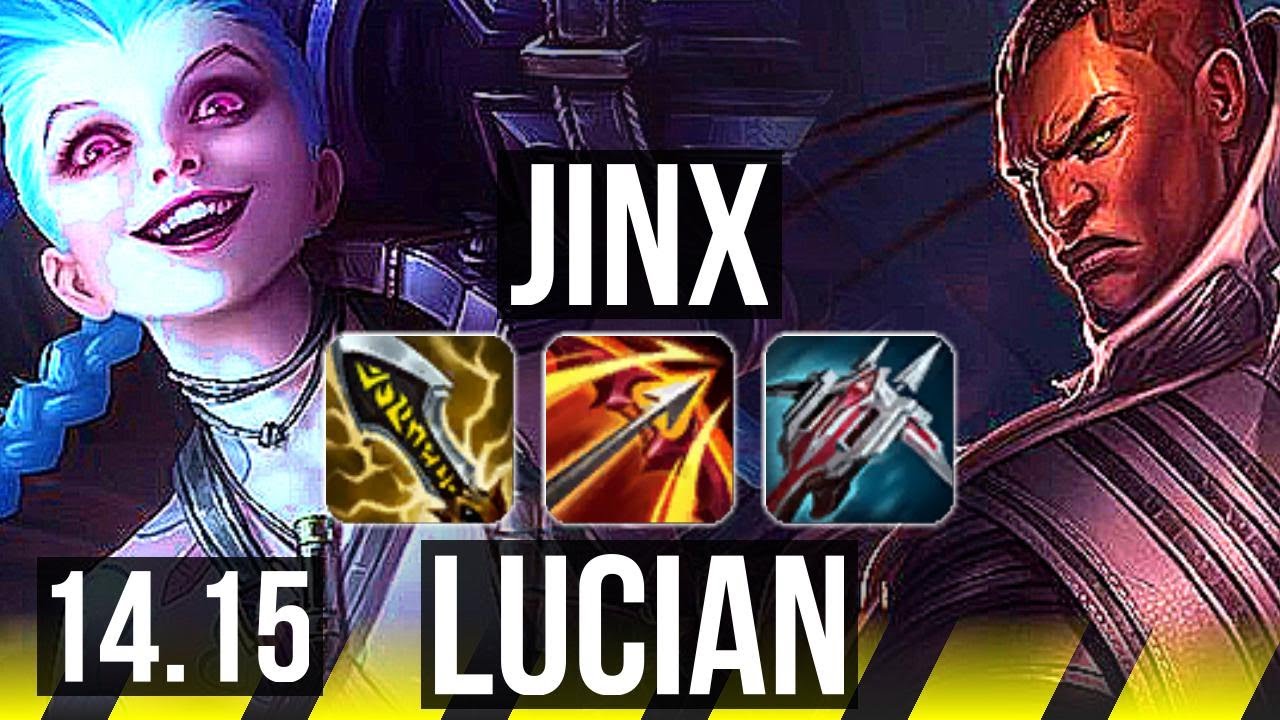 JINX & Nautilus vs LUCIAN & Thresh (ADC) | 8k comeback, 54k DMG, 1300 ...