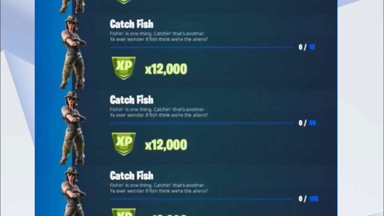 All 65 Rare Quests in Season 7 Chapter 2 Fortnite - YouTube