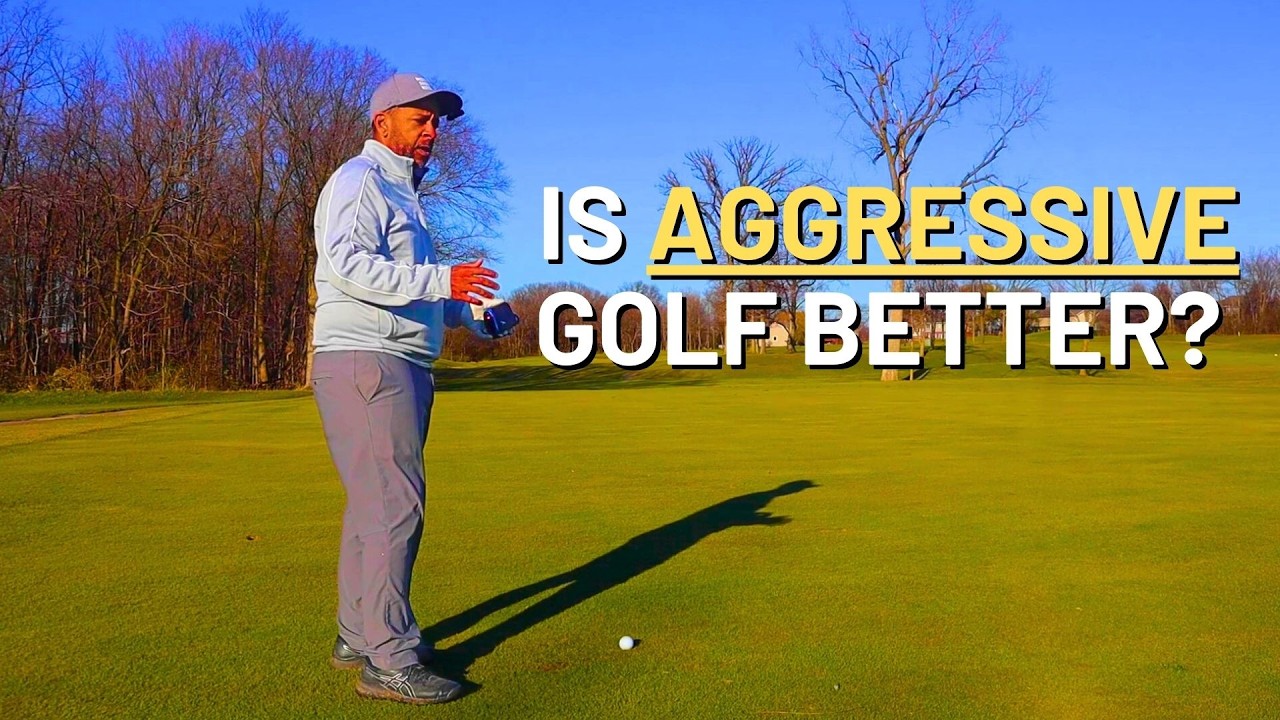 Aggressive vs Conservative Golf Strategy | Which will prevail? - YouTube