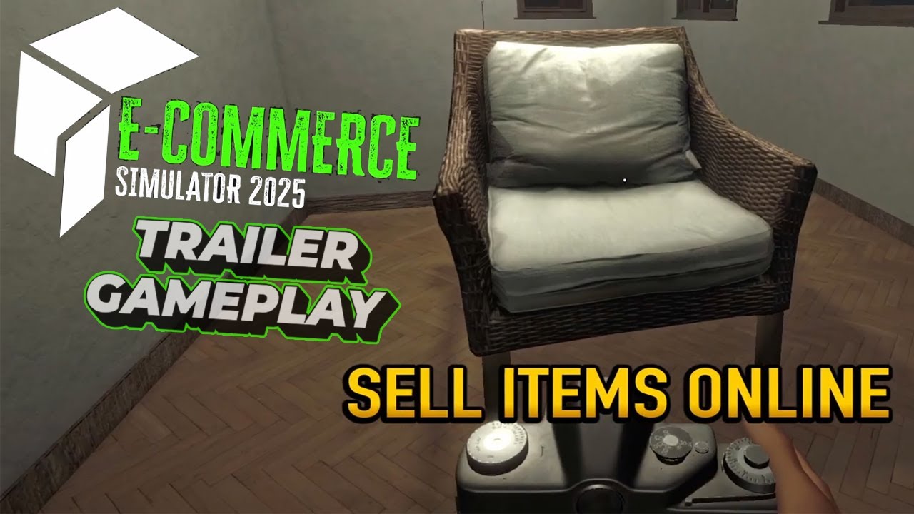 Building an Online Empire | E-Commerce Simulator 2025 Trailer + Gameplay PC Steam 4K - YouTube