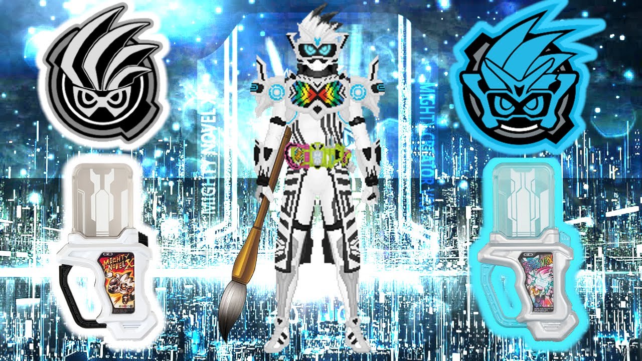 Kamen Rider Ex-Aid Mighty Novelist Creator VRX (☆) Henshin Sound [ HQ ...