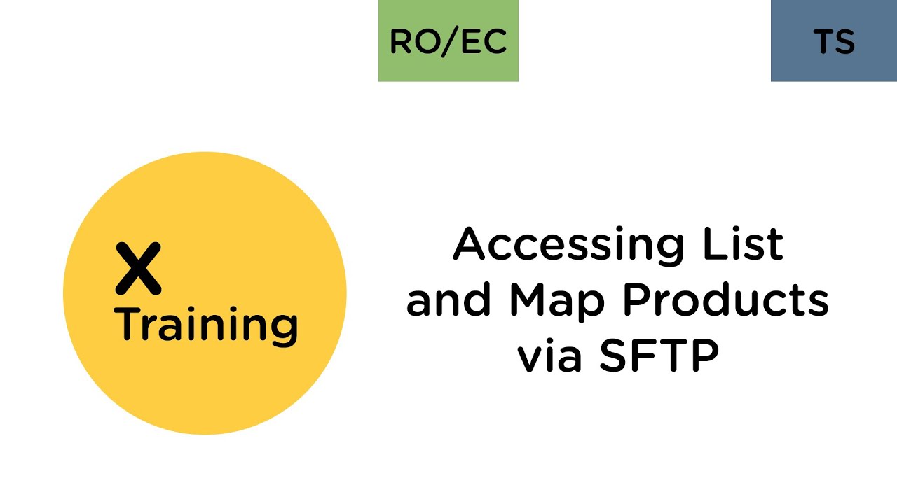 Accessing List and Map Products via SFTP - YouTube