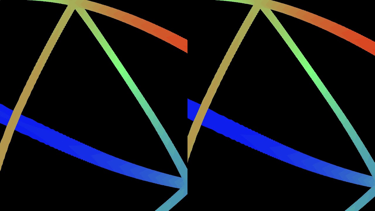 Inside the hypersphere-1-3d. Fourth dimension. Movement in four ...