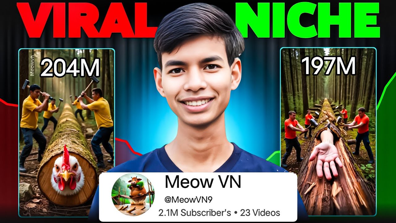 How to Make Video Like @MeowVN9 || Most🔥Viral Ai Niche ( FULL TUTORIAL) - YouTube