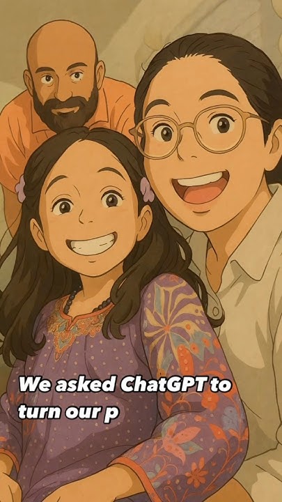 We asked ChatGPT to turn our photos into Ghibli portraits #ghibli # ...
