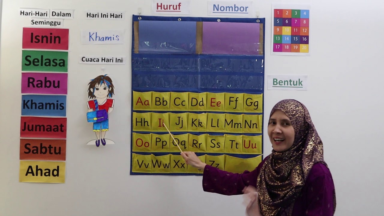 Sesi Bulatan Bersama Sarah - Huruf I | Belajar Bahasa | Taska | Tadika ...