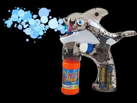 SMALL ORCA BUBBLE GUN 18GGB18 - YouTube