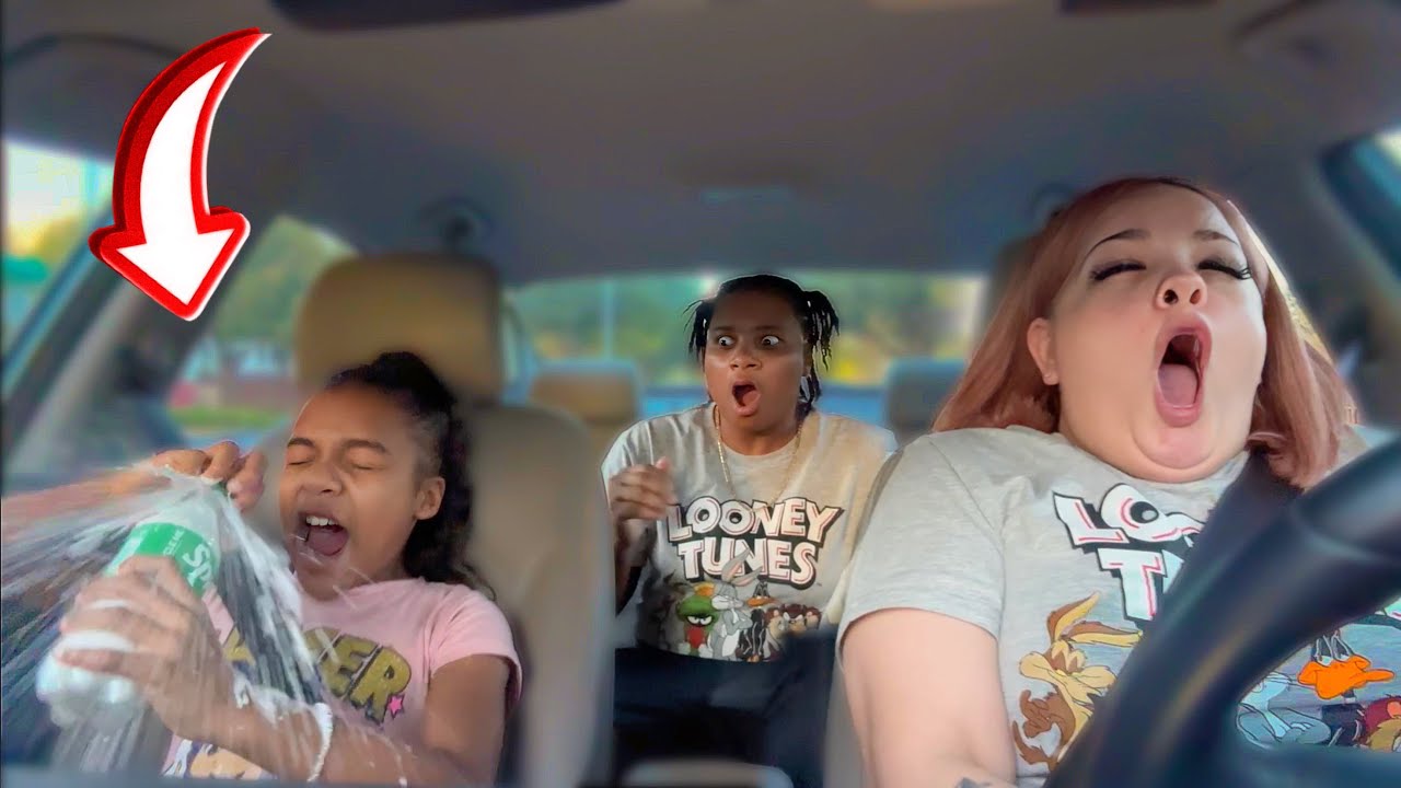 EXPLODING SODA PRANK ON LINA *MUST WATCH* - YouTube