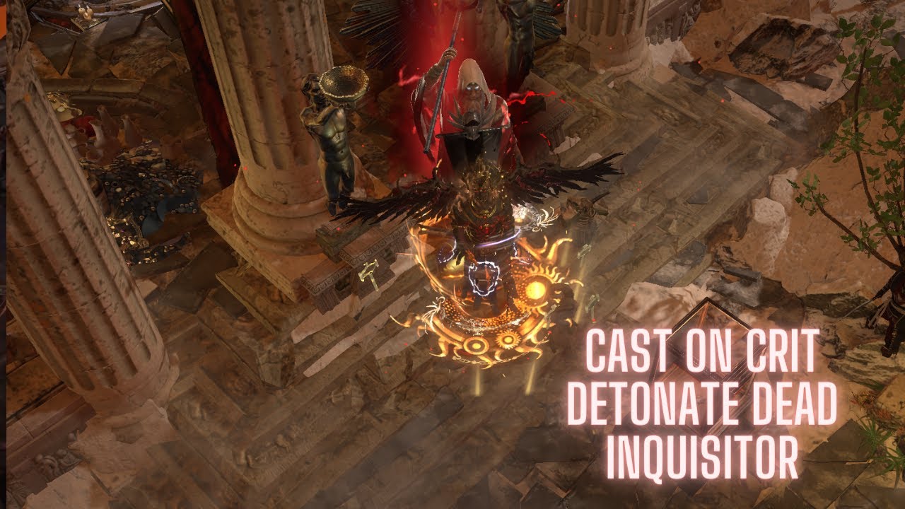 Poe [3.24] CoC DD Inquisitor - Wave 30 Simulacrum - YouTube