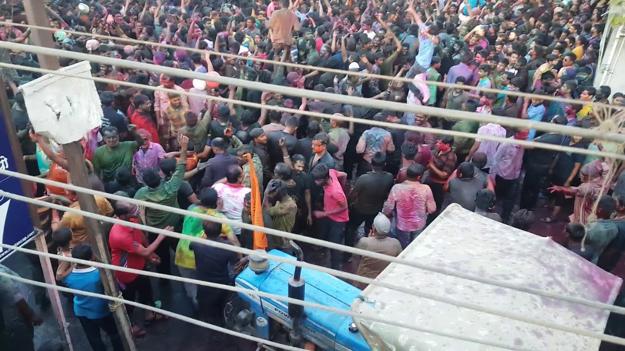 Yeola RangPanchami 2020 D G ROAD Started Video - YouTube