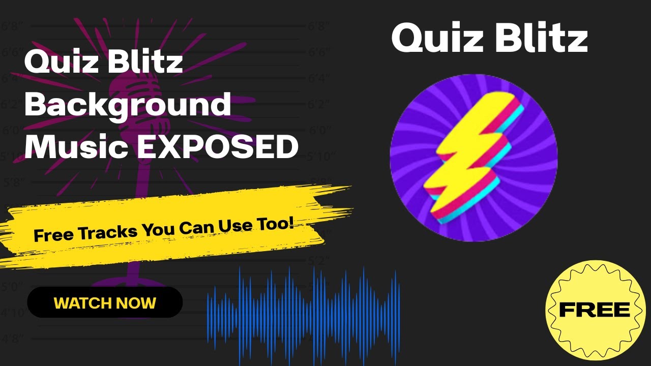 Quiz Blitz Background Music EXPOSED | Free Tracks You Can Use Too ...