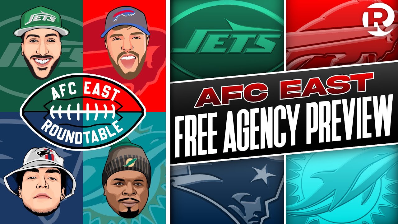 AFC East Roundtable Free Agency PREVIEW ! (Bills, Jets, Dolphins & Patriots) - YouTube