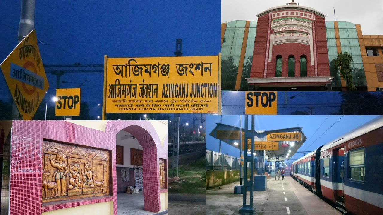 Azimganj Jn to Rampurhat Full Journey by Train || Azimganj Jn to ...